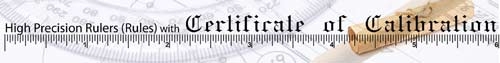 Calibrated and Certified Steel Rulers by Schlenker Enterprises, Ltd